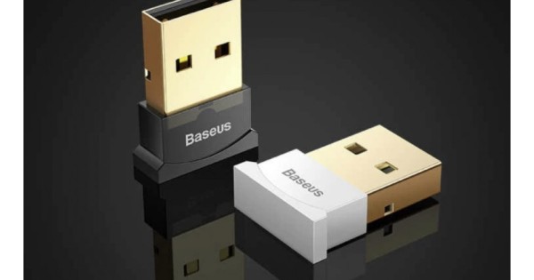 Baseus USB Bluetooth Adapter Dongle 4.0 for PC AUX Music Computer ...