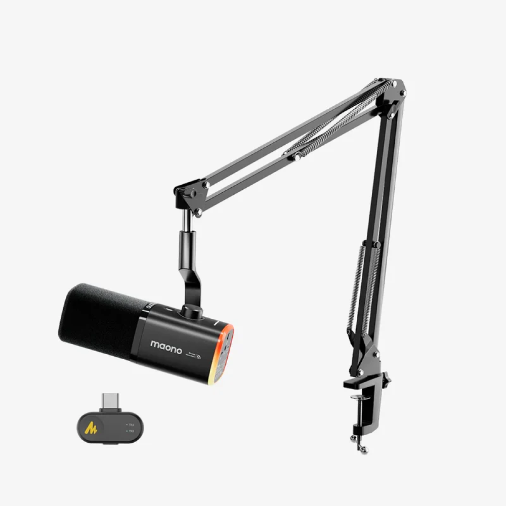 Maono PD100W Wireless & USB Dynamic Microphone Price in BD 2025