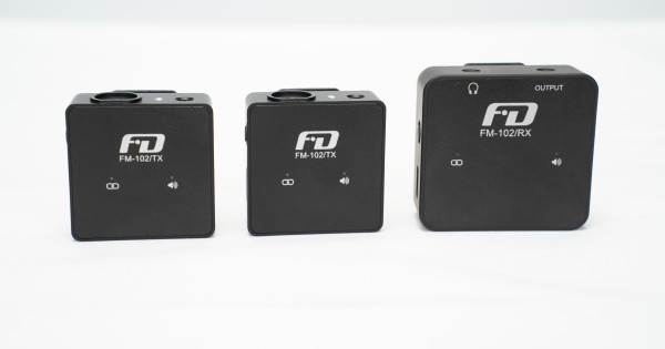 Feidu FM102 Wireless Microphone dual Channel price in bd 2023