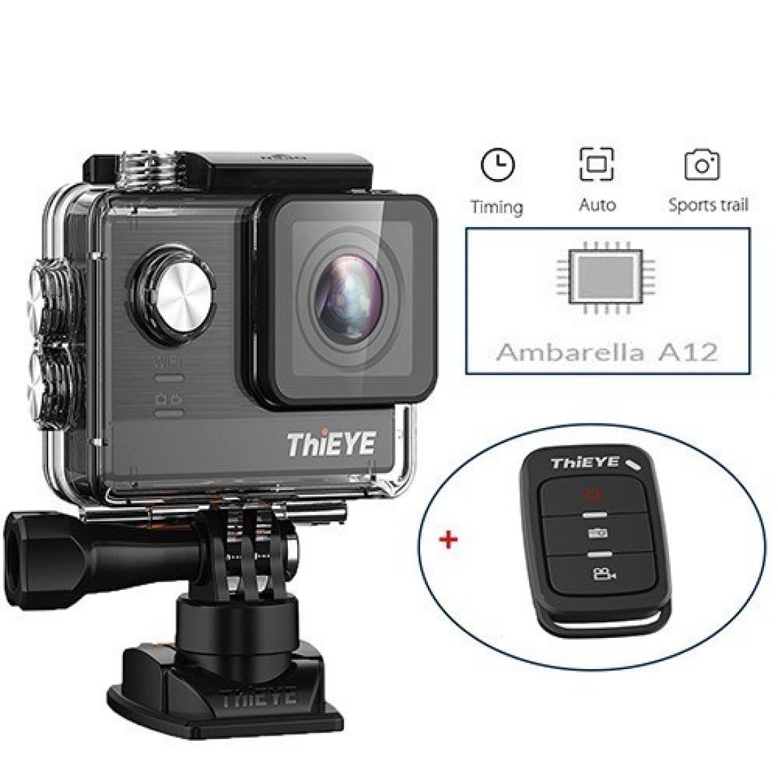 Original Thieye T5e WiFi 4K Action Camera Price in Bangladesh | Famous ...