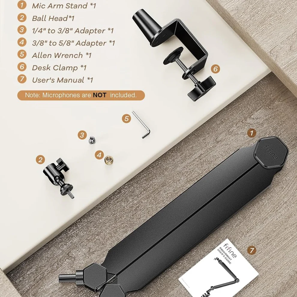 FIFINE BM66 Microphone Boom Arm Stand Price in BD 2026